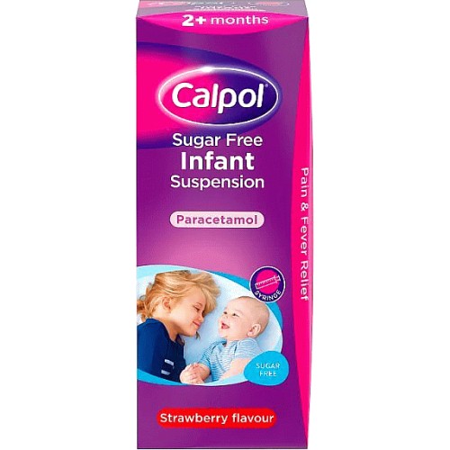Calpol Infant 2+ Months Suspension Sugar Free (200ml) - Compare Prices ...