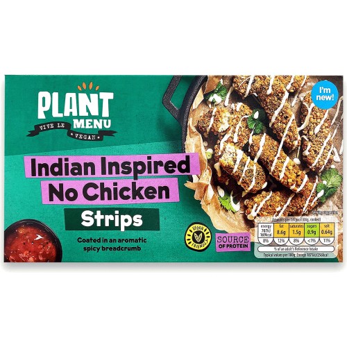 Plant Menu Indian Inspired No Chicken Strips - Compare Prices & Where ...