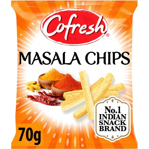 Cofresh Masala Chips Flavoured Potato Snack (70g) - Compare Prices ...