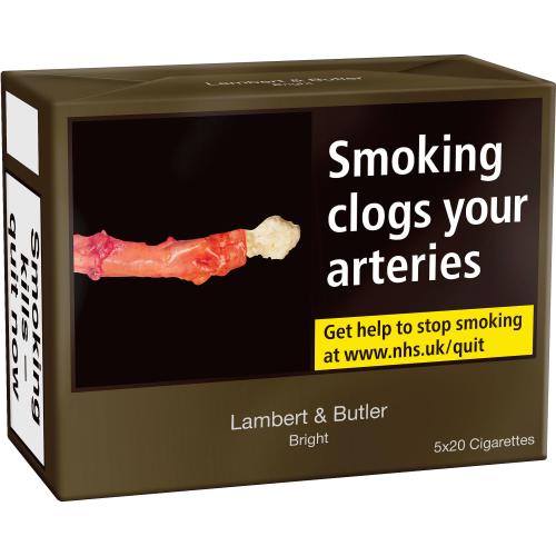 Lambert & Butler Bright 5x20 Cigarettes - Compare Prices & Where To Buy ...