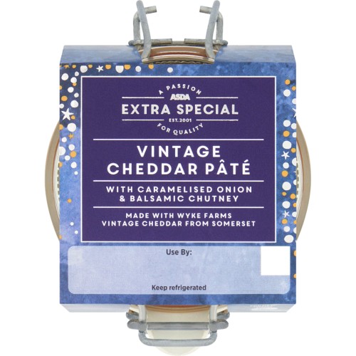 ASDA Extra Special Vintage Cheddar Pate with caramelised Onion ...