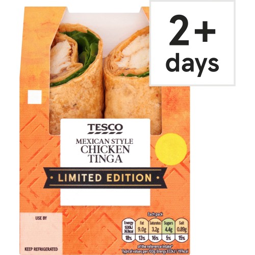 Tesco Bbq Chicken Wrap - Compare Prices & Where To Buy - Trolley.co.uk