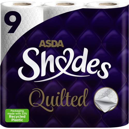 ASDA Shades Quilted Toilet Roll 9 Rolls (9) - Compare Prices & Where To ...
