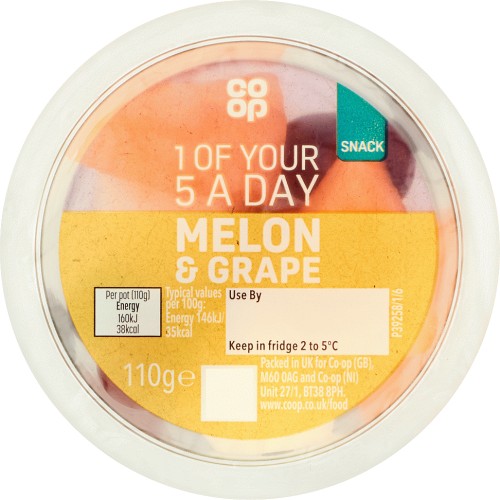 Co-op Melon & Grape Snack (110g) - Compare Prices & Where To Buy ...