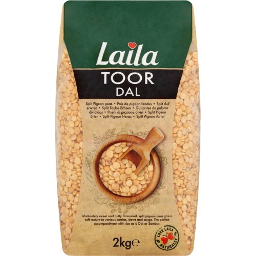 Laila Yellow Split Peas 1kg (pack Of 4 1 Buy Online Swad Yellow Split ...
