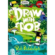 Draw With Rob: Amazing Animals by Rob Biddulph 9780008479015 | Brand ...