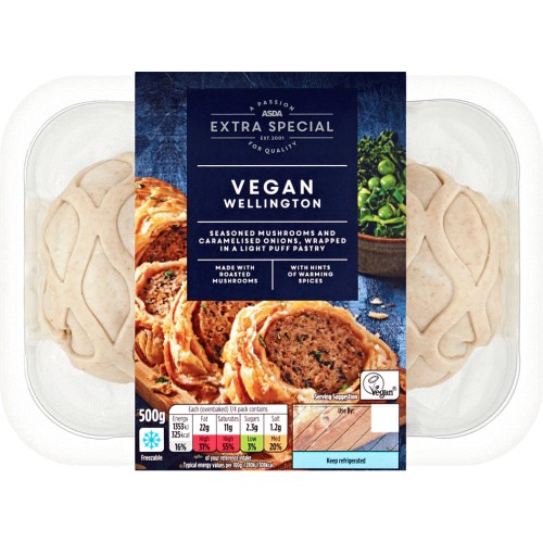 ASDA Extra Special Vegan Wellington (500g) - Compare Prices & Where To ...