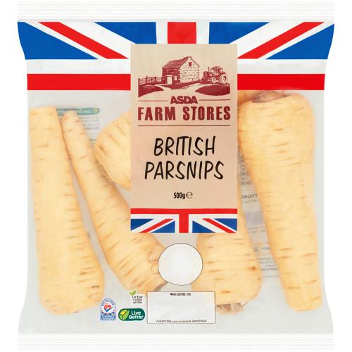 ASDA Farm Stores British Parsnips (500g) - Compare Prices & Where To ...