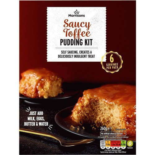 Morriosons Sticky Toffee Pudding Kit - Compare Prices & Where To Buy ...