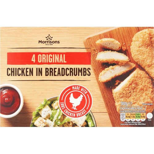 Morrisons Sizzling Breaded Chicken Steaks (480g) - Compare Prices ...