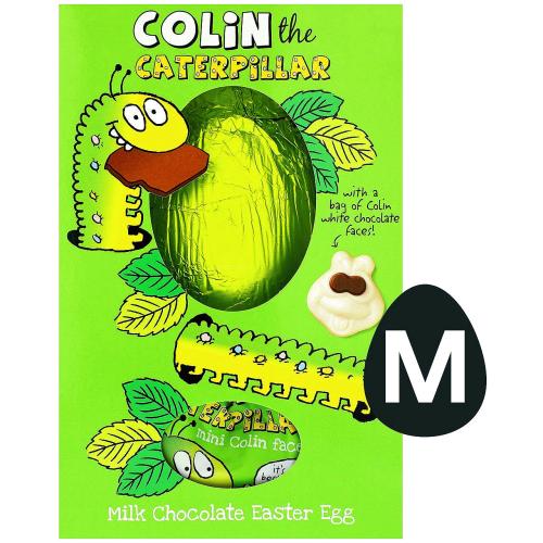 M&S Colin the Caterpillar Milk Chocolate Egg (227g) - Compare Prices ...