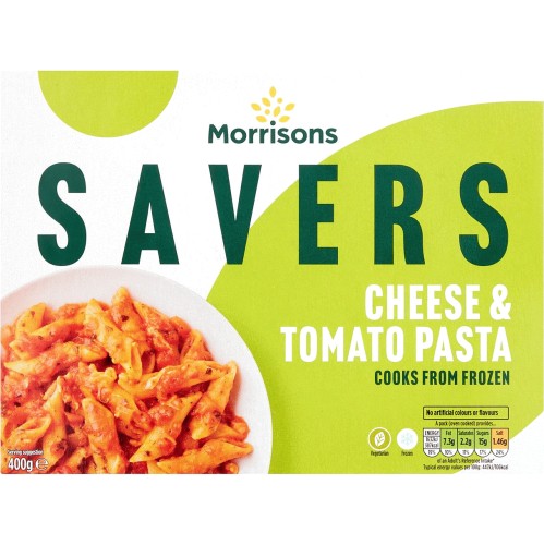 Morrisons Savers Cheese & Tomato Pasta (400g) - Compare Prices & Where ...