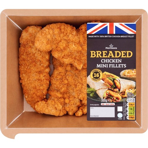Sainsbury's Breaded Chicken Mini Fillets (300g) - Compare Prices ...