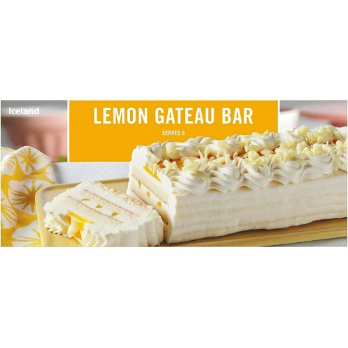Iceland Lemon Gateau Bar (400g) - Compare Prices & Where To Buy ...