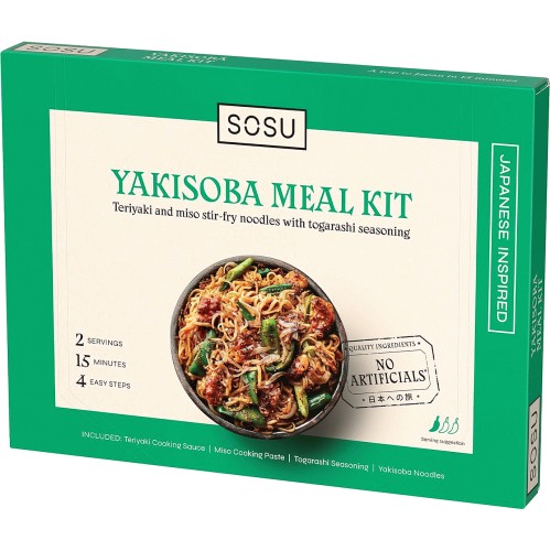 Sosu Japanese Yakisoba Noodle Meal Kit (212g) - Compare Prices & Where ...