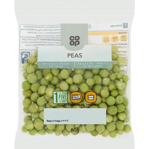 Co-op Peas (80g) - Compare Prices & Where To Buy - Trolley.co.uk