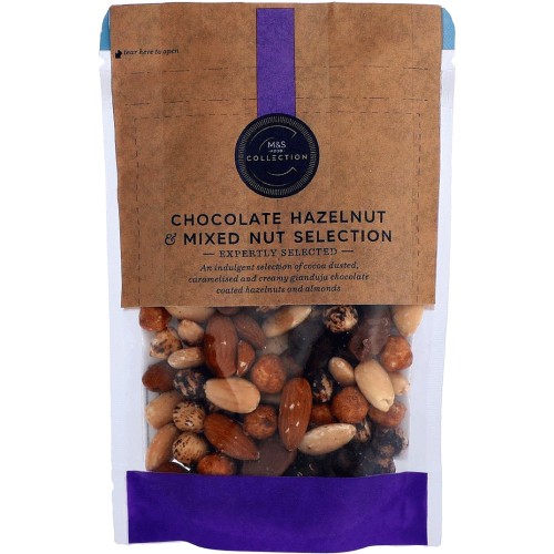M&S Chocolate Hazelnut & Mixed Nut Selection (150g) - Compare Prices ...