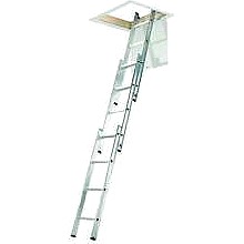 Werner 3 Section Loft Ladder Aluminium - Compare Prices & Where To Buy ...
