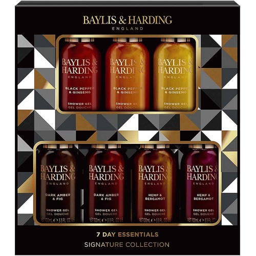 Baylis & Harding Signature Men's 7 Day Essentials Gift Set - Compare ...