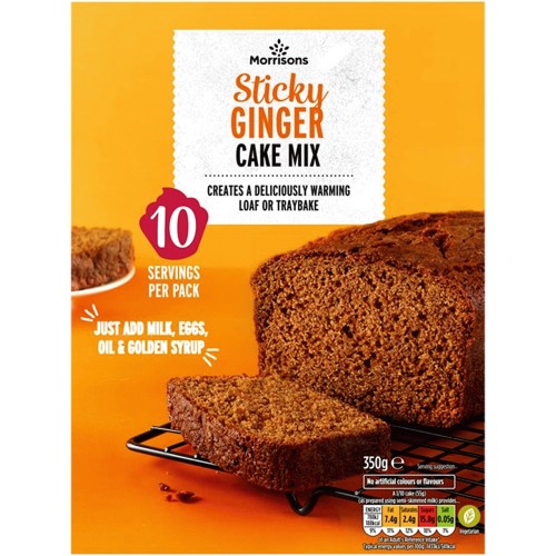 Morrisons Ginger Cake Mix (350g) - Compare Prices & Where To Buy ...