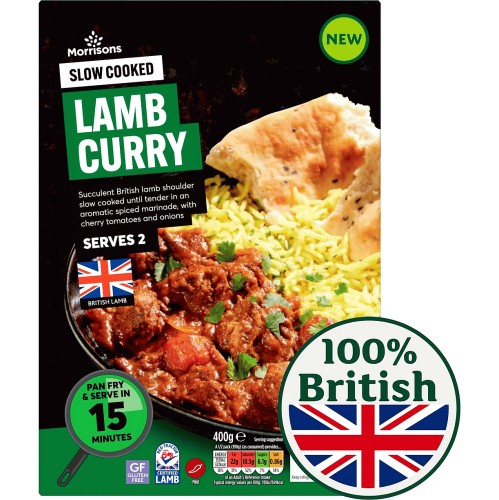 Morrisons Quick Cooked Lamb Curry (400g) - Compare Prices & Where To ...