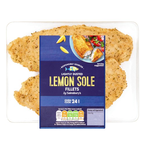 Tesco Finest 2 Lightly Dusted Lemon Sole Fillets (265g) - Compare ...