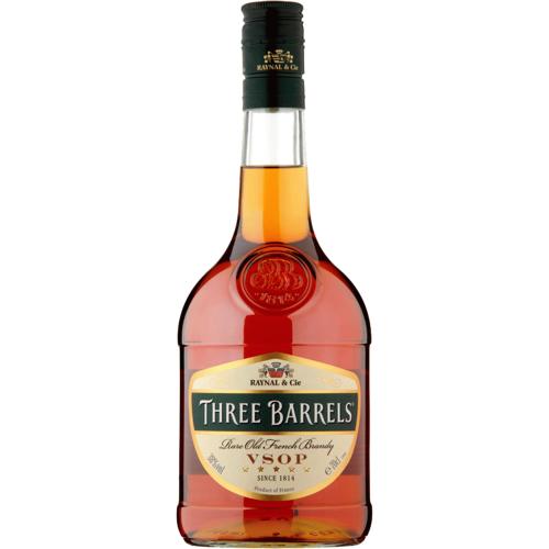 Three Barrels Brandy (1 litre) - Compare Prices - Trolley.co.uk